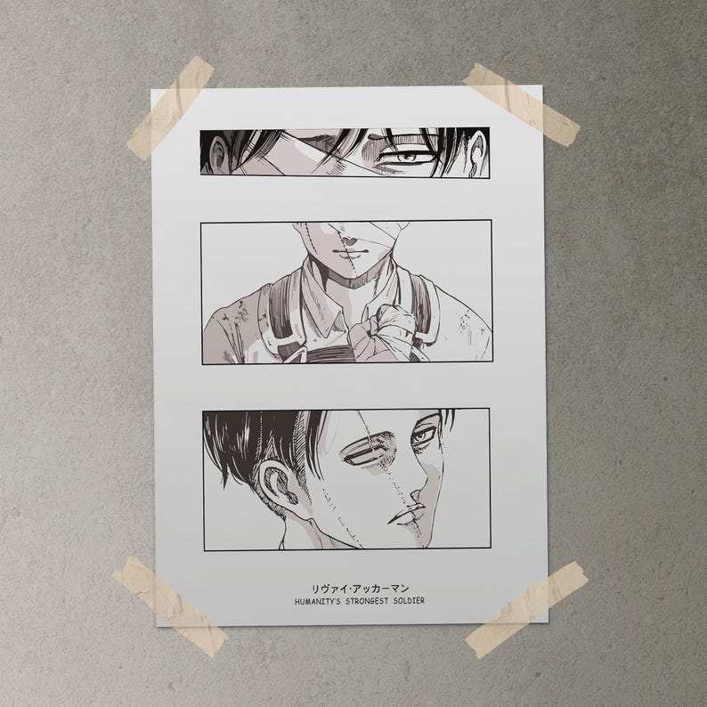 Attack on Titan Poster AOT Anime Print Anime Poster Anime Manga Art ...