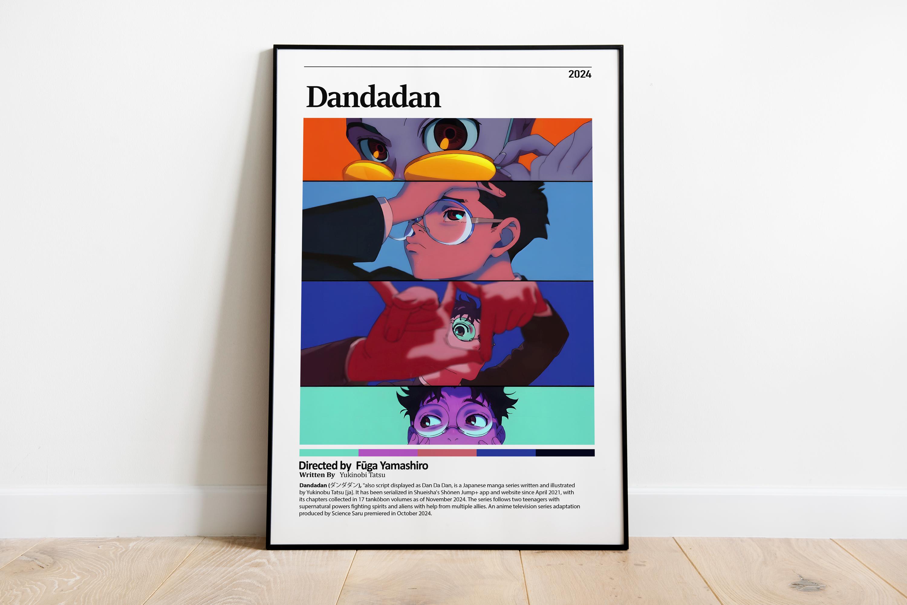 Dandadan Poster, Dandadan Anime Print, Anime Poster, Anime Manga Art ...