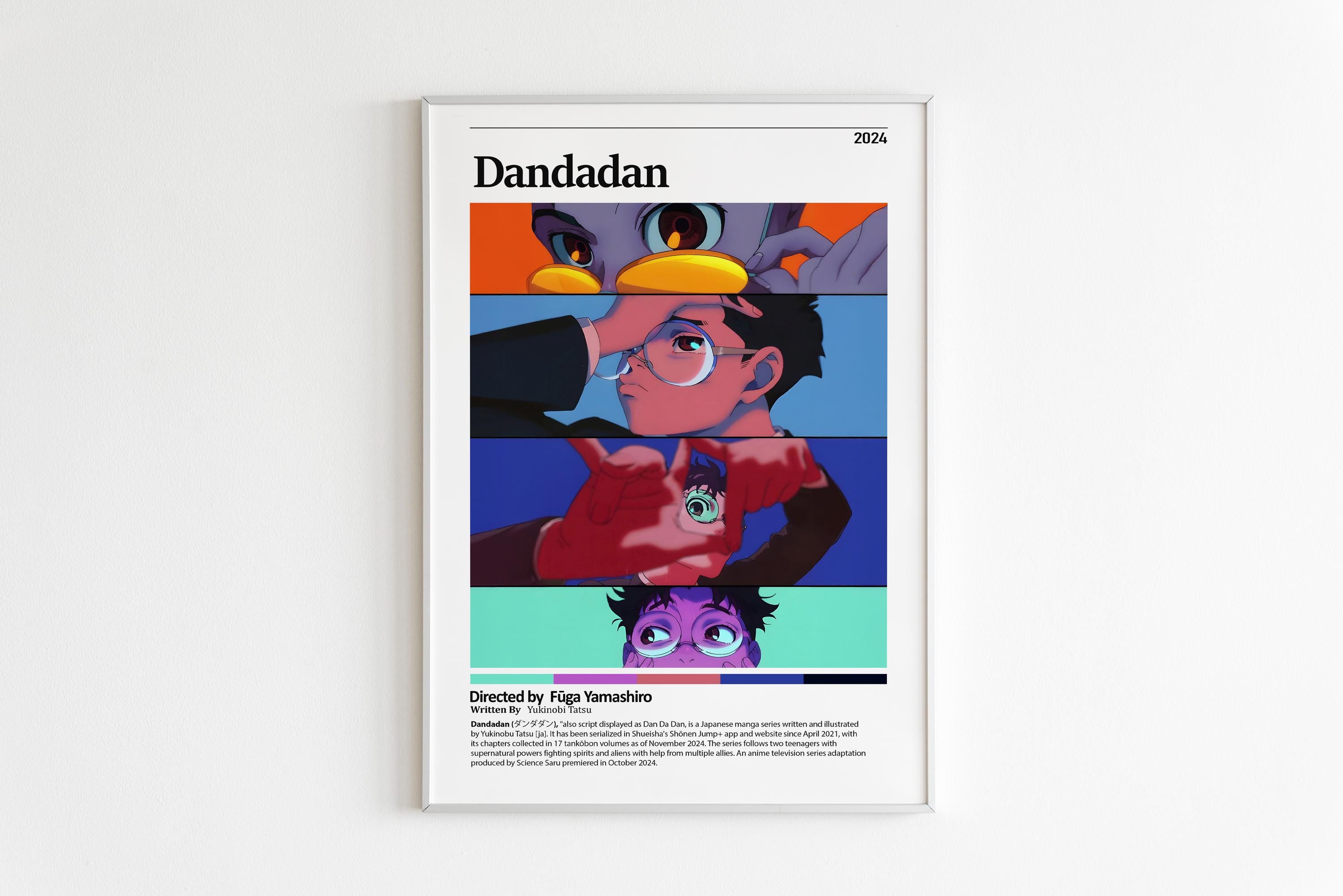 Dandadan Poster, Dandadan Anime Print, Anime Poster, Anime Manga Art ...