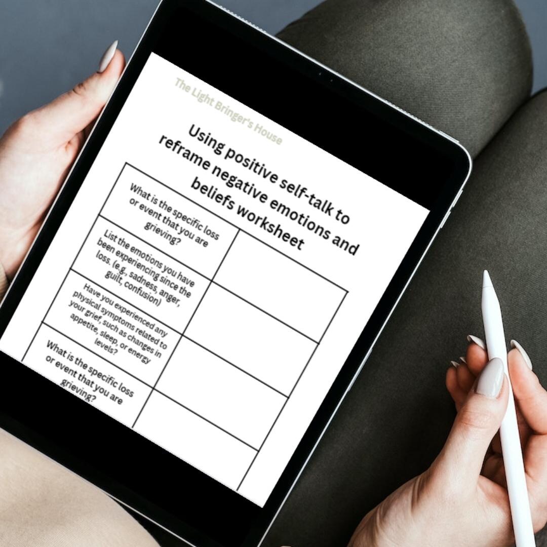 Using Positive Self-talk to Reframe Negative Emotions and Beliefs ...