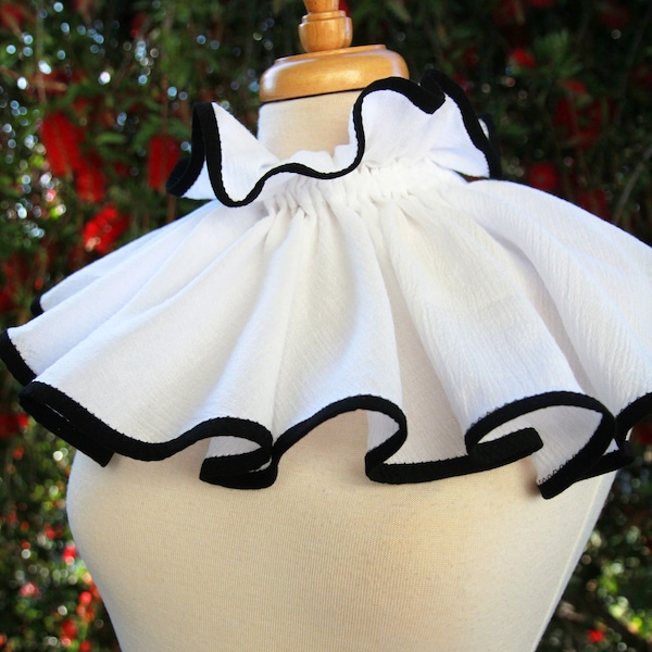 Clown Neck Ruffle - Etsy