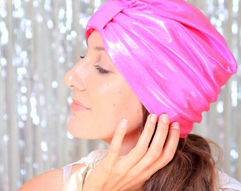 Hot Pink Head Wrap - Etsy