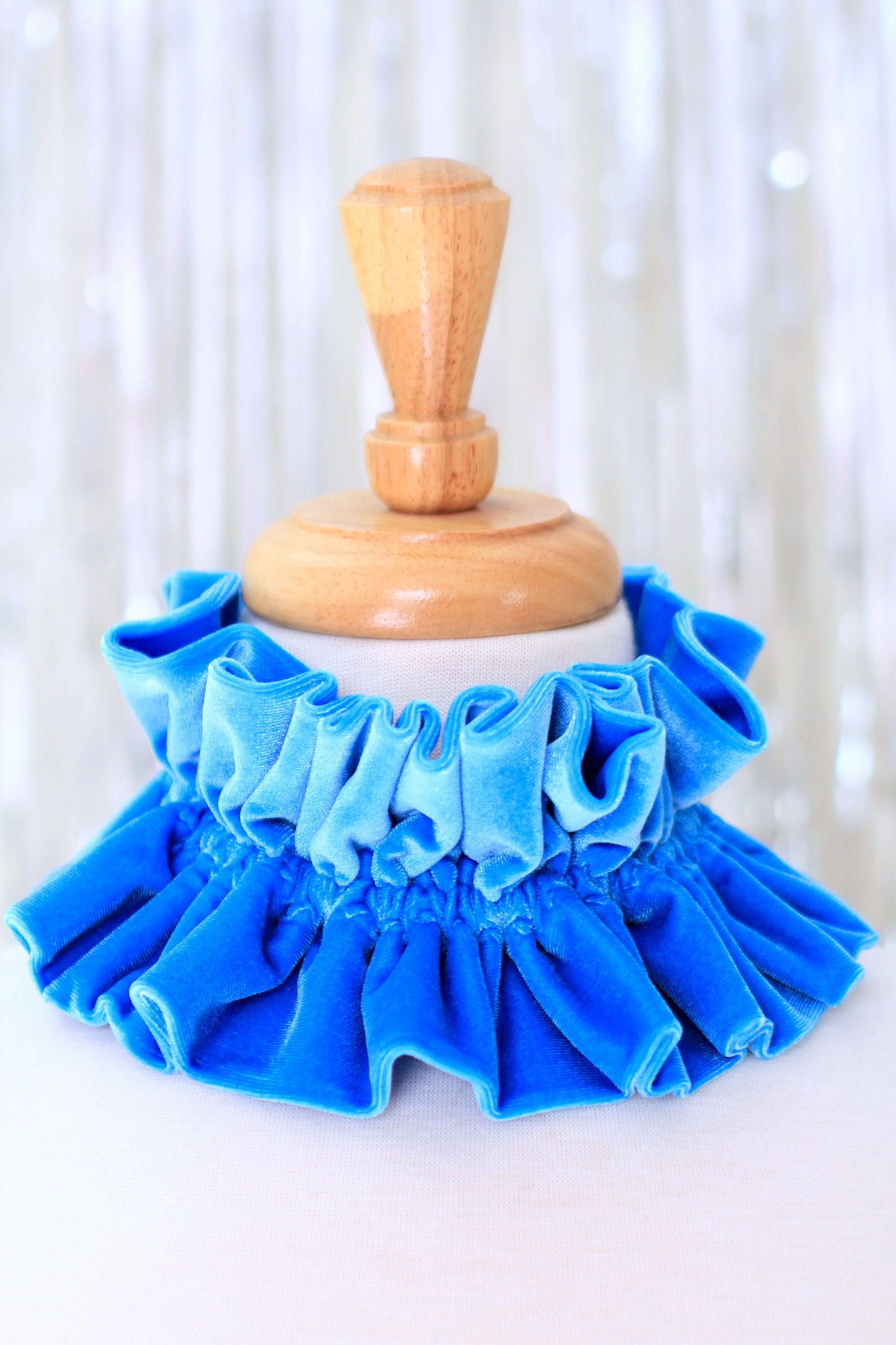 Red Velvet Collar Victorian Style Fashion Collars Women's Velvet Neck ...