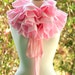 Pastel Pink Ruffle Scarf Victorian Fashion Collar in Cotton - Etsy