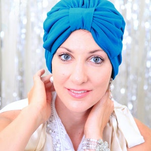 Turban Headwrap With Bow Fashion Turbans for Women Full Turban Hairwrap ...