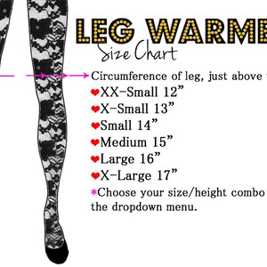 Leg Warmers - Dance Til Dawn - Many Colors - Etsy