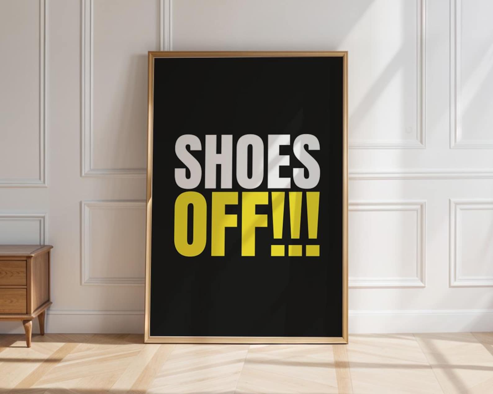 Shoes Off, No Shoes Sign, Typography Prints, Printable, Funny Poster ...