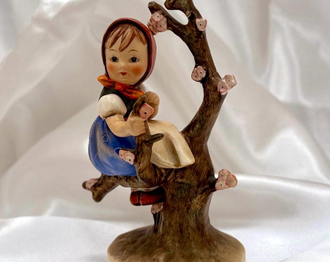 Vintage 1950 Goebel Figurine “apple Tree Girl” by M.I. Hummel - Etsy