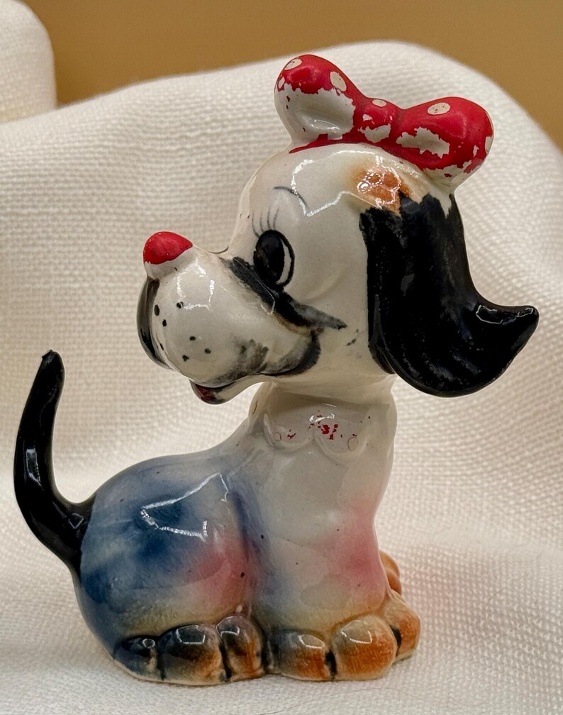 Vintage Anthropomorphic Artmark Circus Clown Dog Couple Salt & Pepper ...