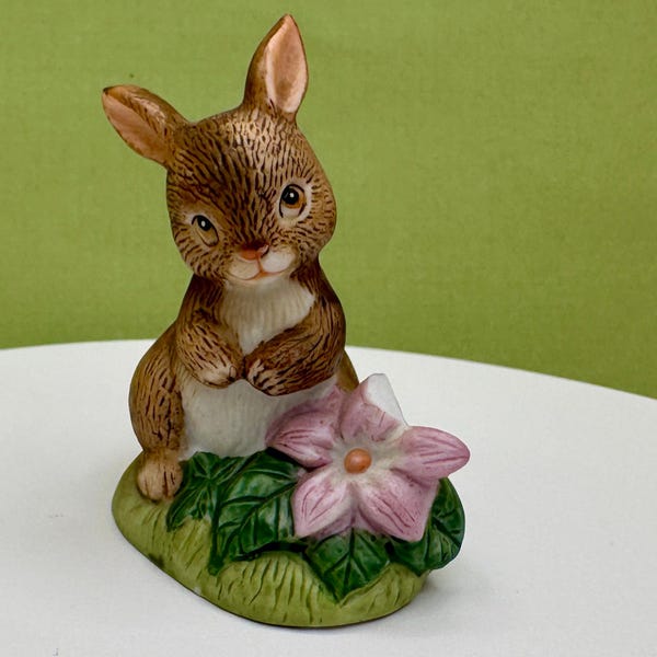 Homco Bunnies - Etsy