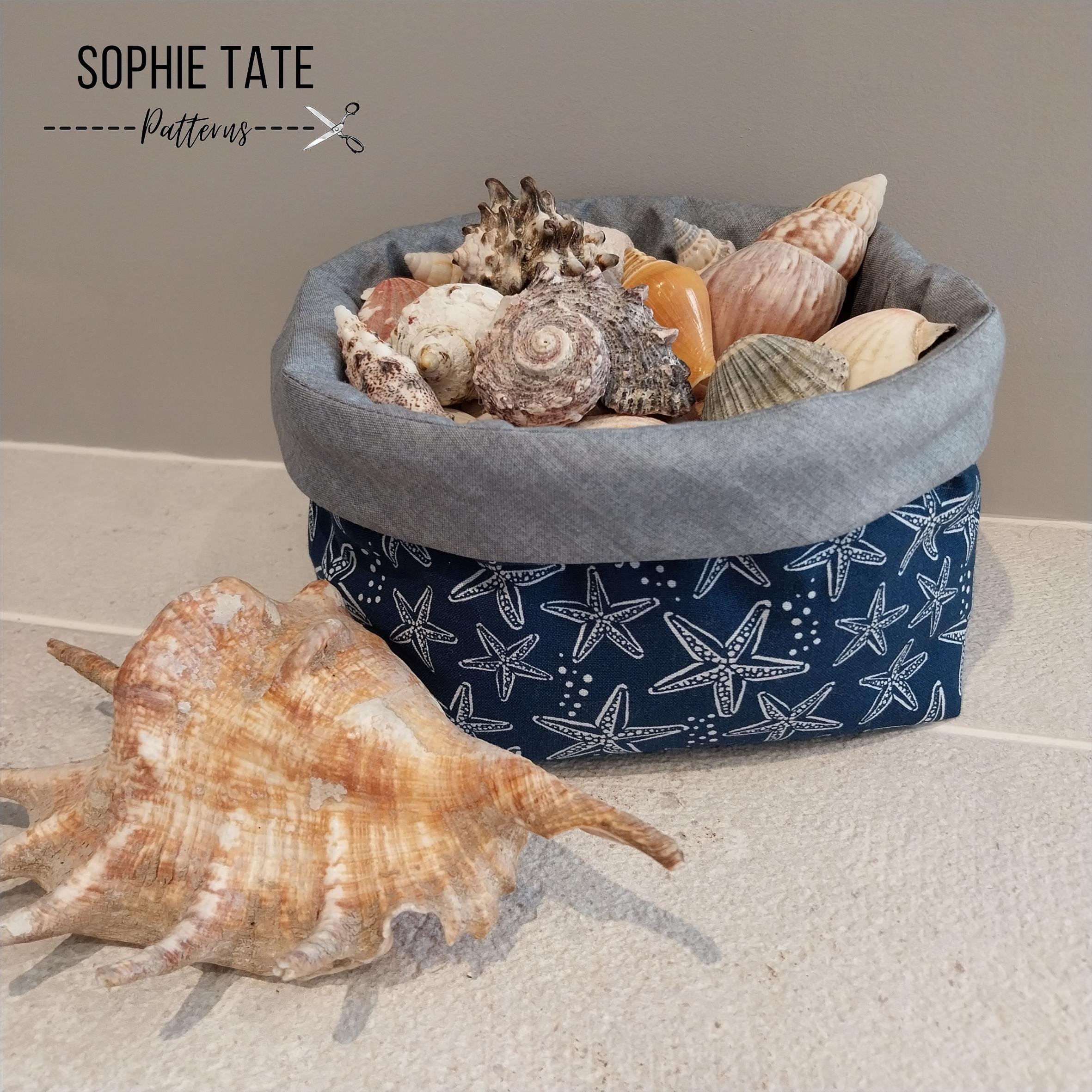 Fabric Basket, Sewing Pattern, PDF File - Etsy