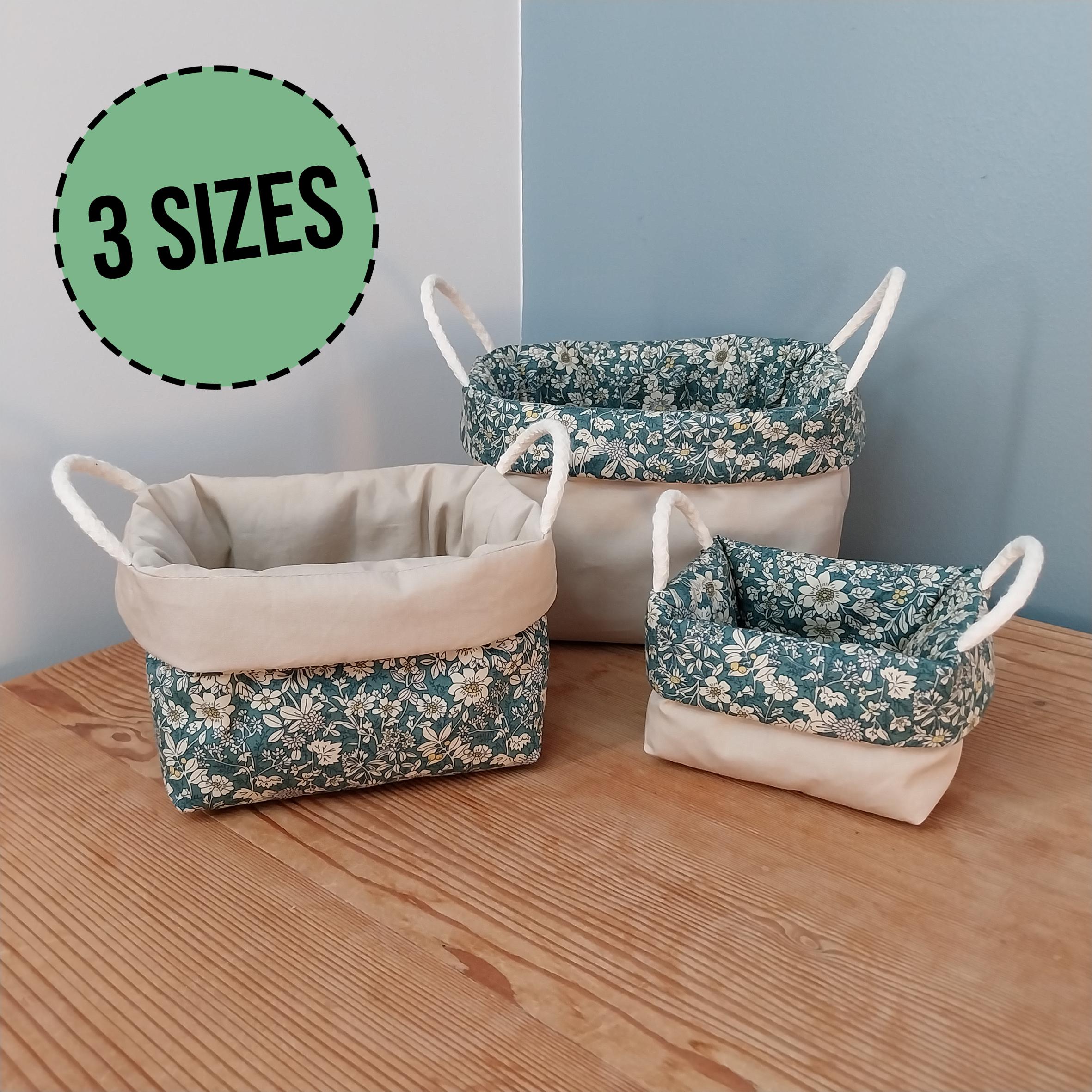 Fabric Basket, Sewing Pattern, PDF File - Etsy