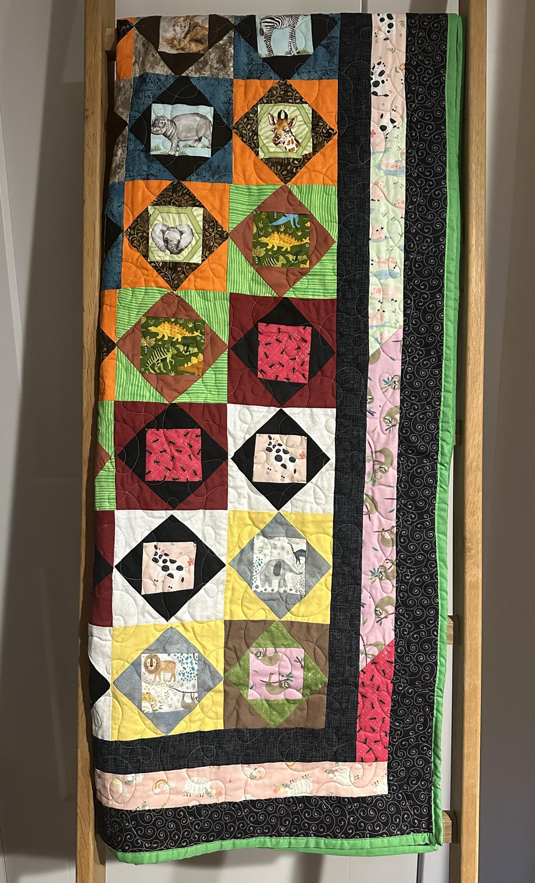 Animal "i Spy" Quilt - Etsy