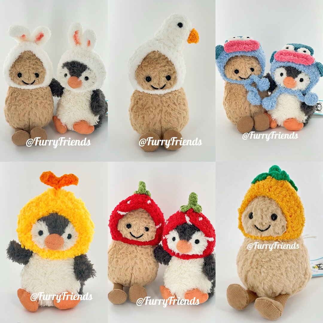 Handmade Amusable Peanut/small Peanut Penguin Hat Outfit Clothes ...