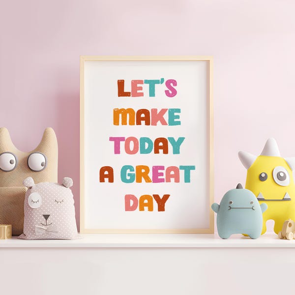 Today is a Great Day - Etsy