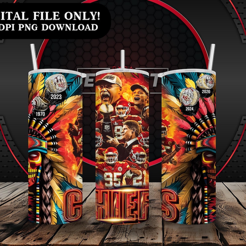 Kansas City Chiefs Sublimation Designs - Etsy