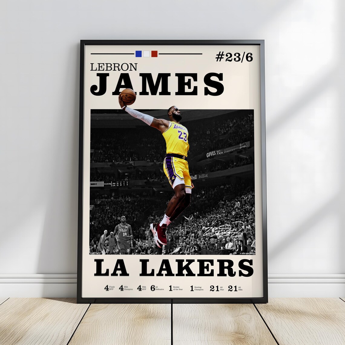 James Poster, Lebron Wall Art Print, Basketball Decor, Sports Wall Art ...