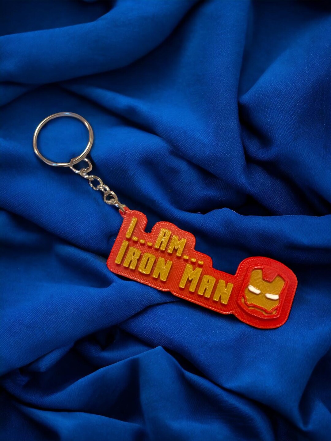 Iron Man Keychain - Etsy