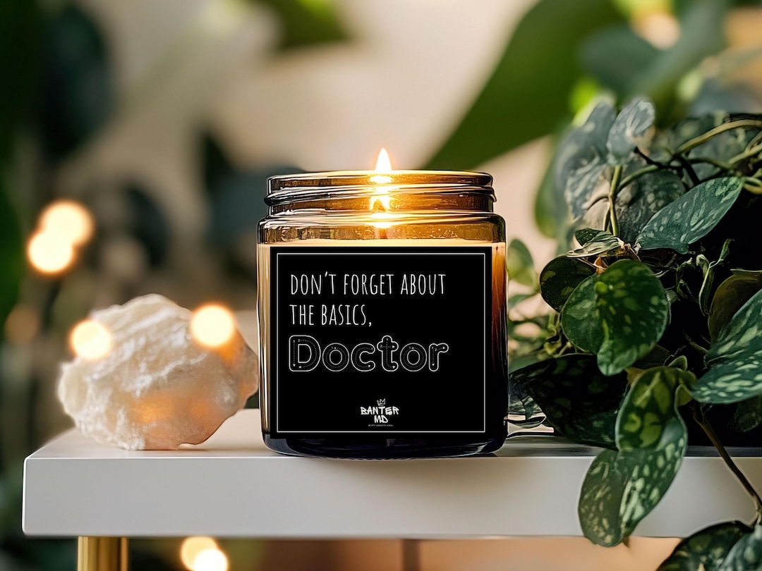 Doctor Gift: Scented Soy Candle - Vegan Friendly - Etsy