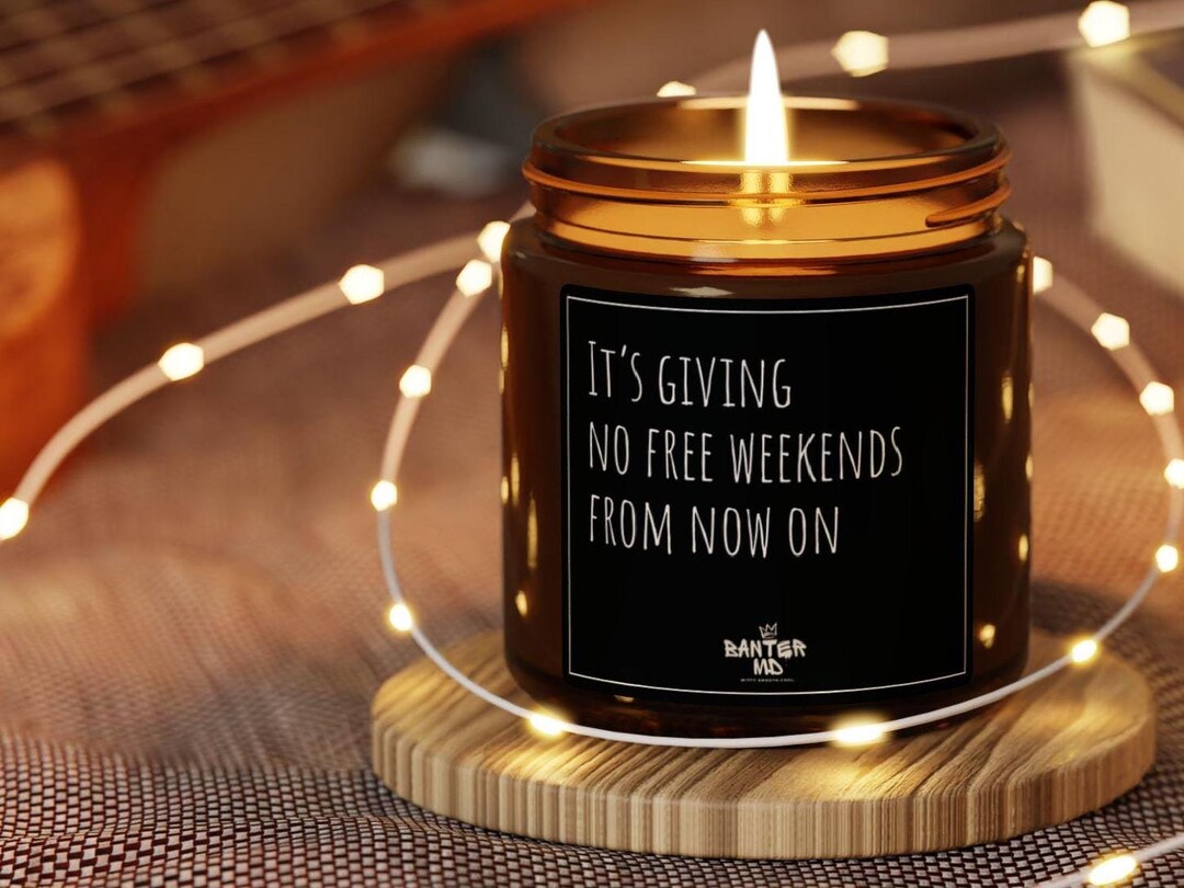 No Free Weekends Soy Candle, Gift for Doctor, Nurse, Graduation - Etsy