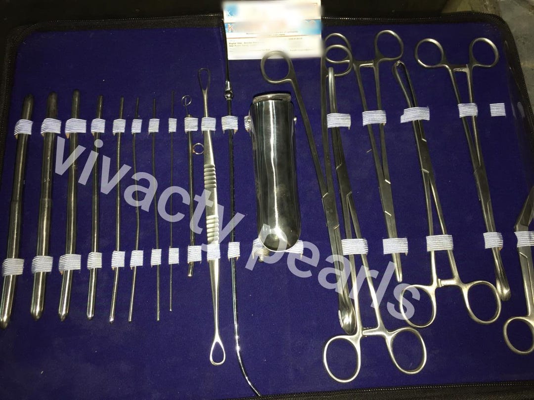 Premium Gynecology D&C Set – Stainless Steel Surgical Instrument Kit - Etsy