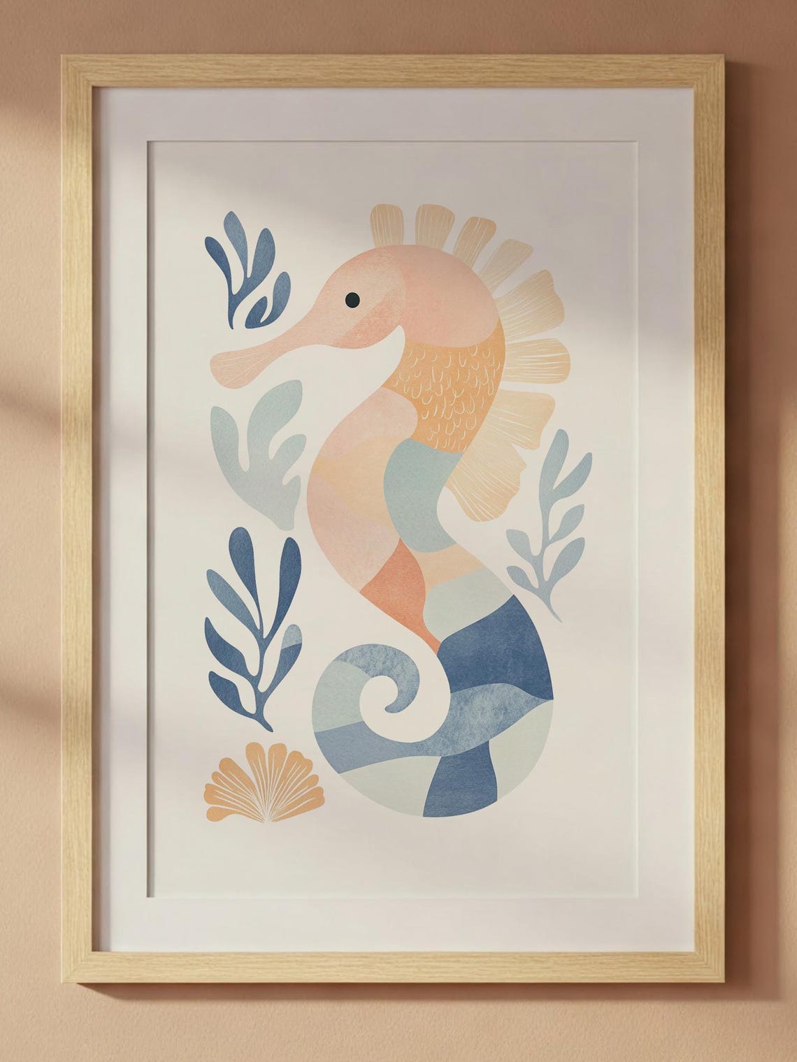 Sea Animal Nursery Prints Under the Sea Theme Watercolor Ocean Animals ...