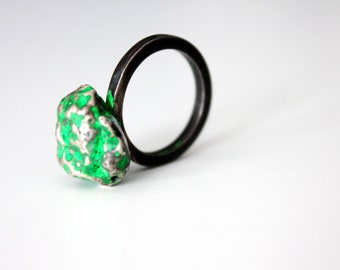 Kryptonite Ring - Etsy