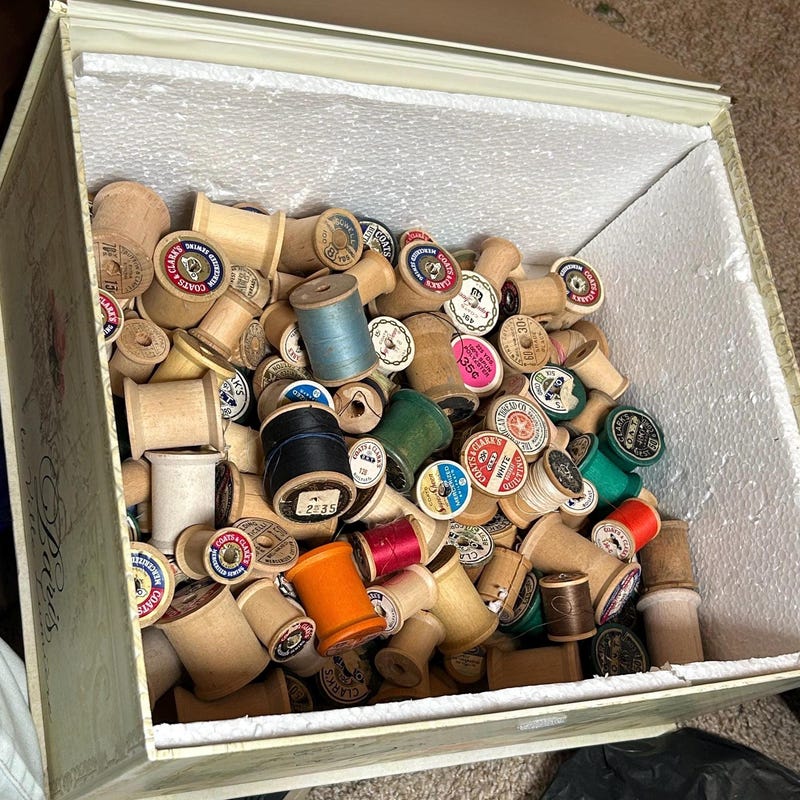 Vintage Thread Spool - Etsy