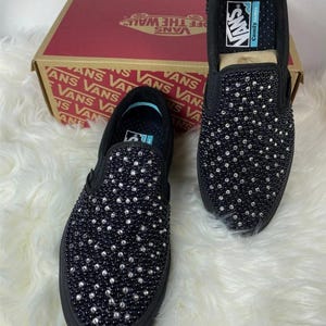 Bedazzled Vans & Converse - Etsy