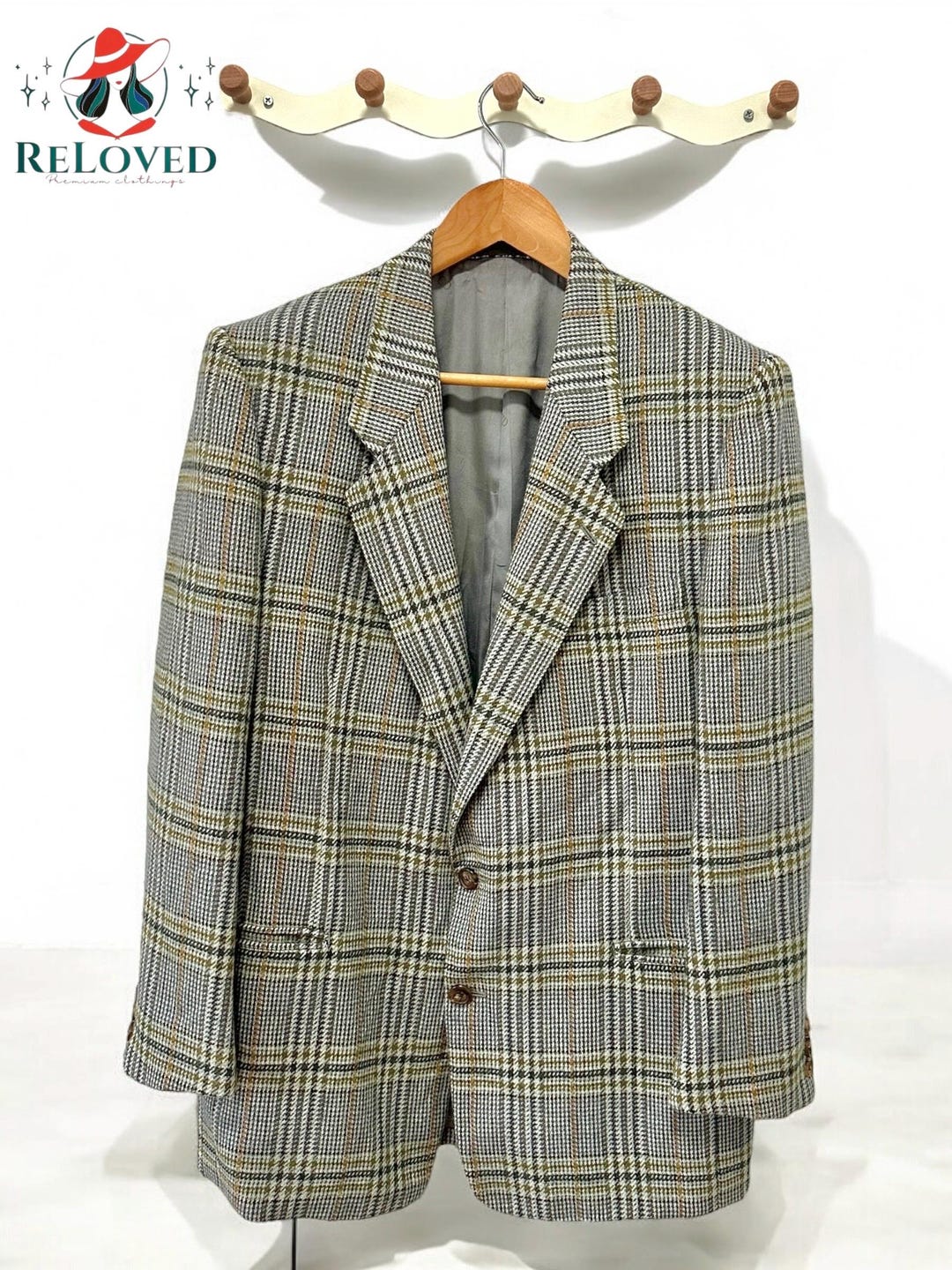 Christian Dior Monsieur Vintage Prestige Plaid Blazer Timeless Elegance ...