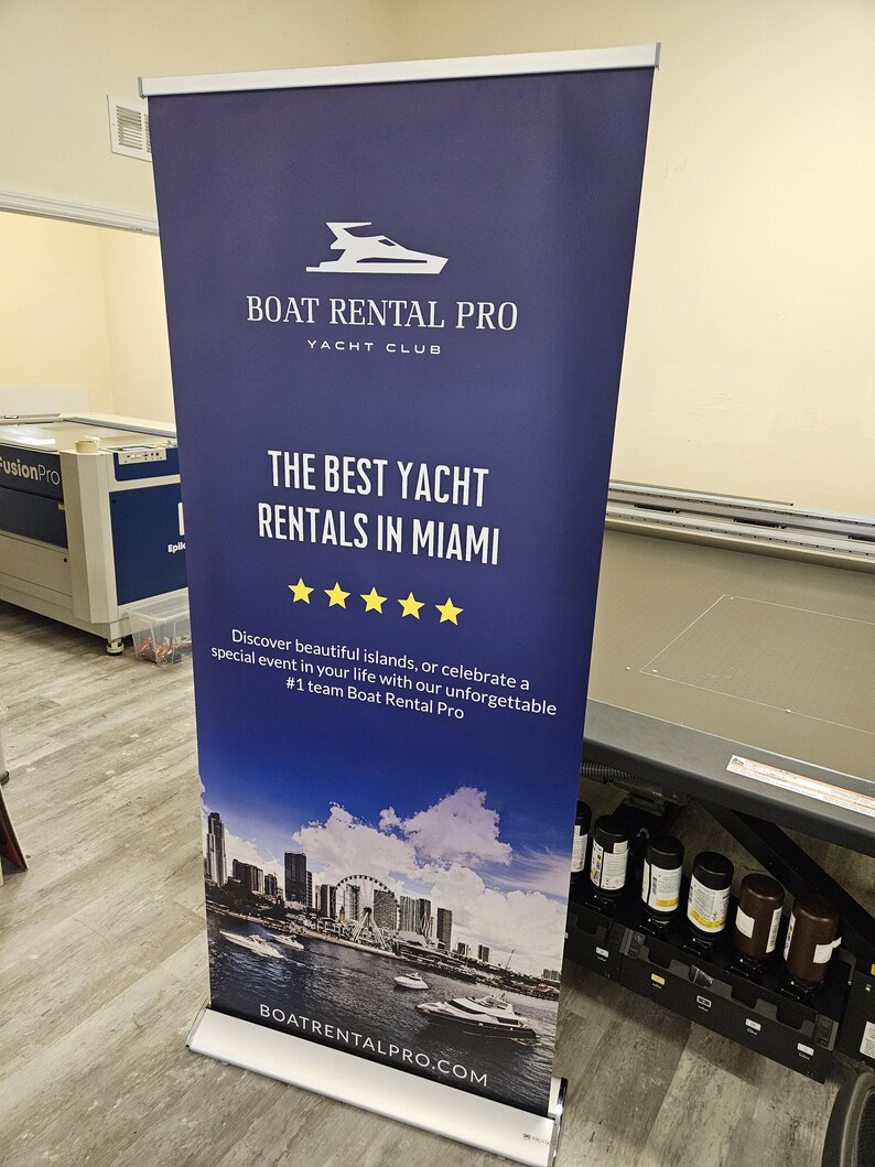 Roll up Banner - Etsy