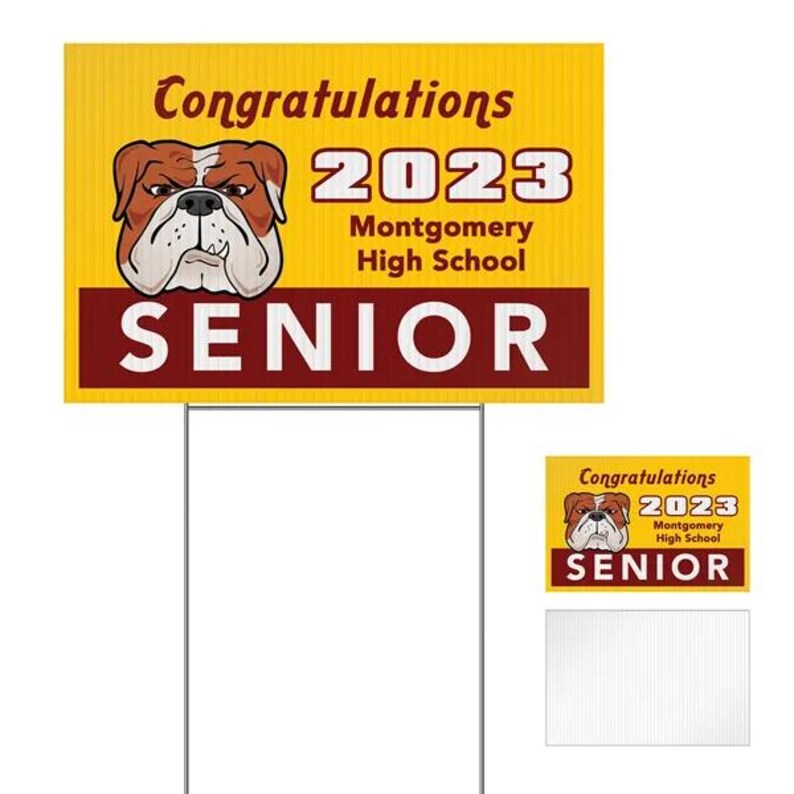 10 Custom Yard Signs - Etsy