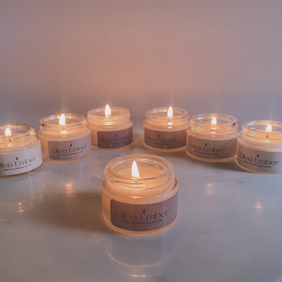 Skin Nourishing Lotion Candle Experience Set - Luxury Gift of Self Care ...