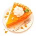 10 Pumpkin Pie Clipart - Watercolor Fall Dessert Slices, Thanksgiving ...