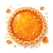 10 Pumpkin Pie Clipart - Watercolor Fall Dessert Slices, Thanksgiving ...