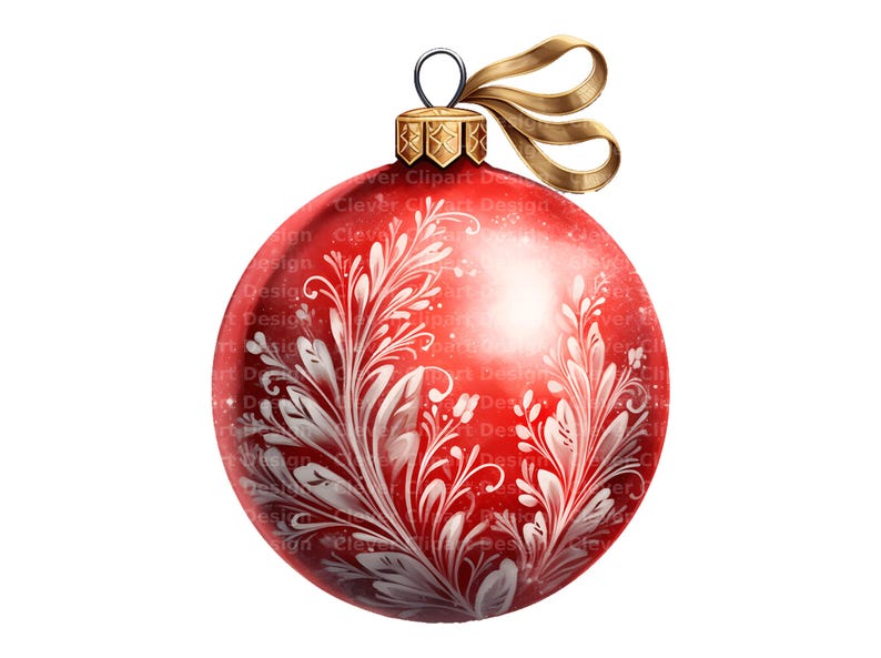 10 Red Bauble Clipart, Bauble PNG, Christmas Bauble, Bauble Ornament ...
