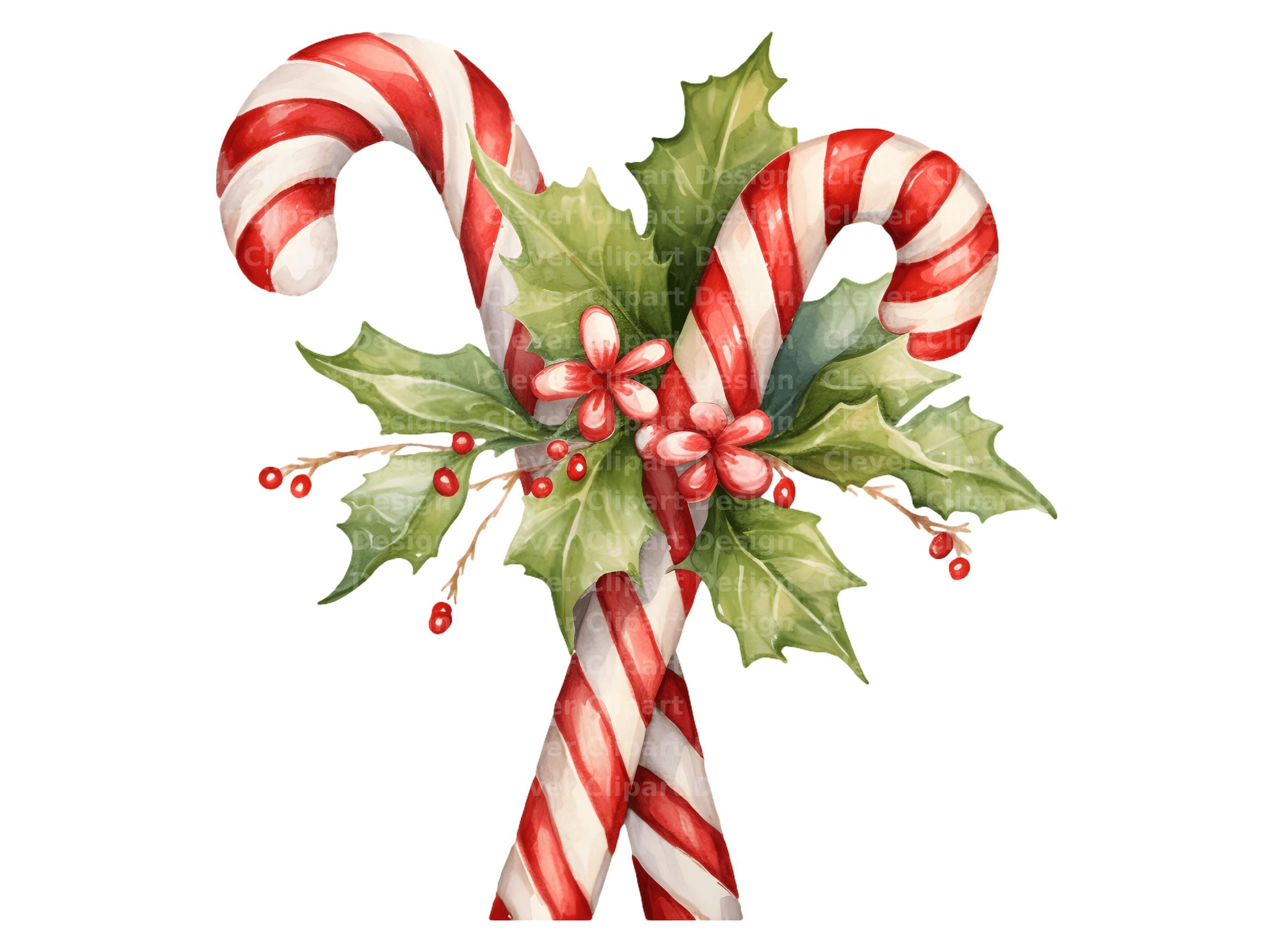 10 Candy Cane Clipart, Christmas Candy Cane, Christmas Sweets, Candy ...