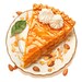 10 Pumpkin Pie Clipart - Watercolor Fall Dessert Slices, Thanksgiving ...