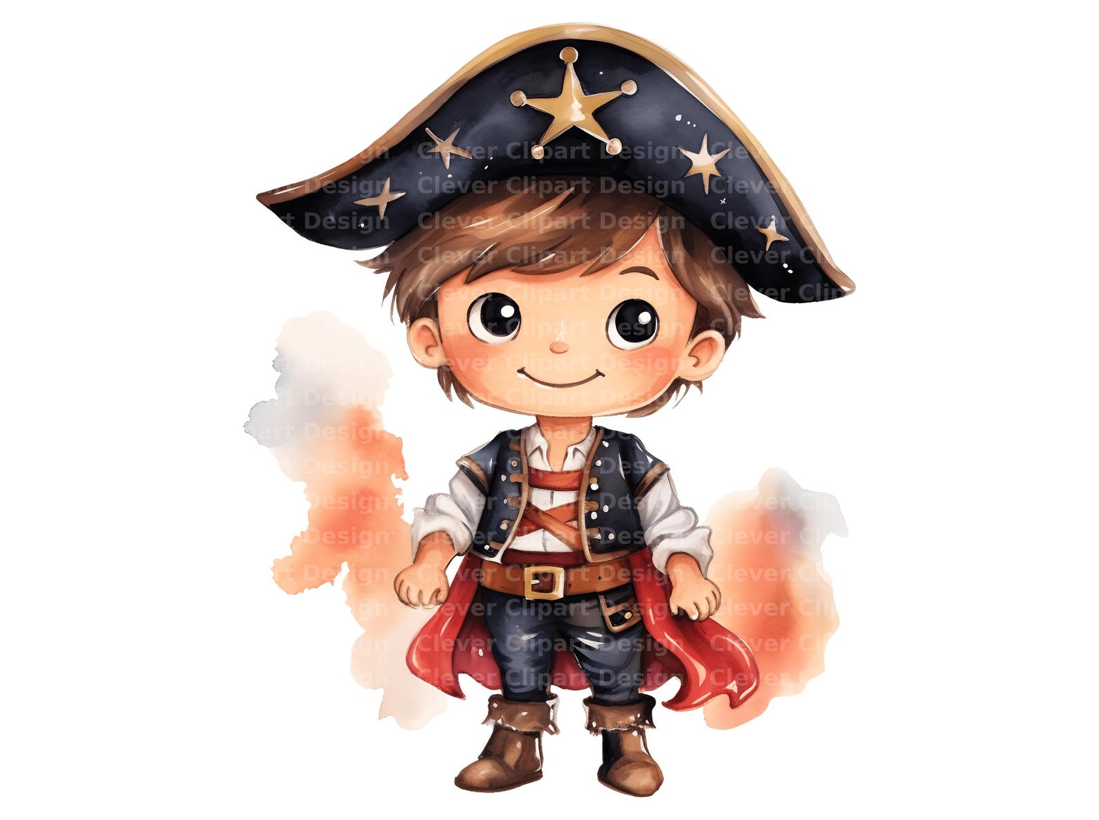 10 Cute Pirate Clipart, Nursery Pirate, Pirate PNG Bundle, Pirate ...