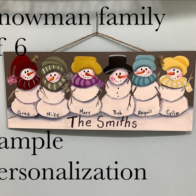 Snowman Sign - Etsy