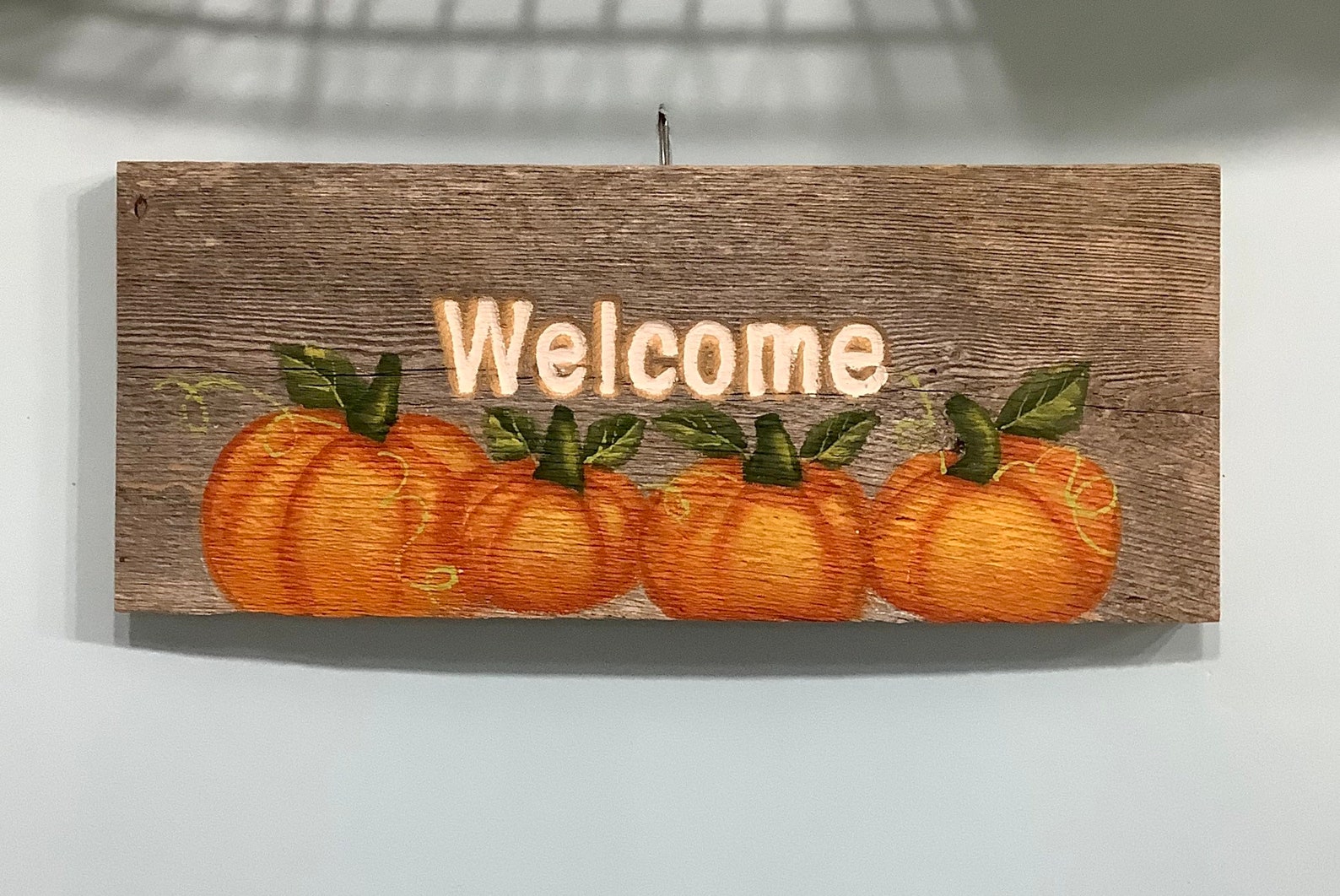 Fall Welcome Sign Repurposed Pallet Wood Porch Decor - Etsy