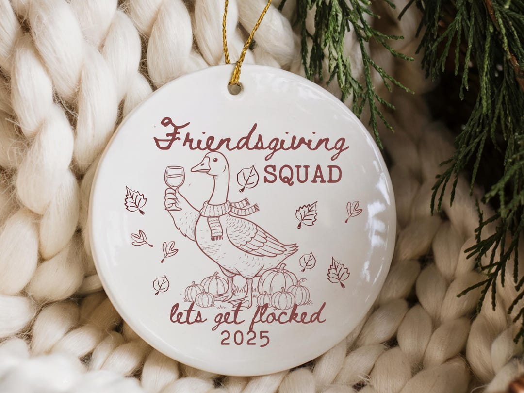 Funny Friendsgiving Ornament Hilarious Friend or Coworker Gift, Bulk ...