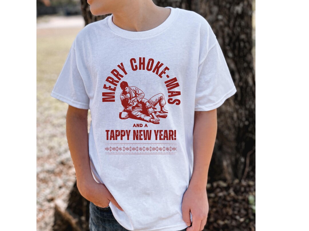 Kids Funny Jiu Jitsu Christmas T-shirt: Holiday Martial Arts Tee - Etsy