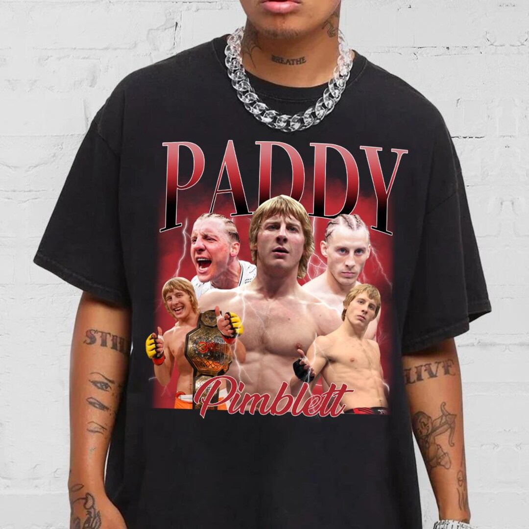 Vintage Bootleg Paddy Pimblett Shirt, Paddy Pimblett Boxing Vintage ...