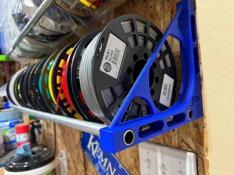Filament Rack Storage Bracket 3D Print Design - Etsy