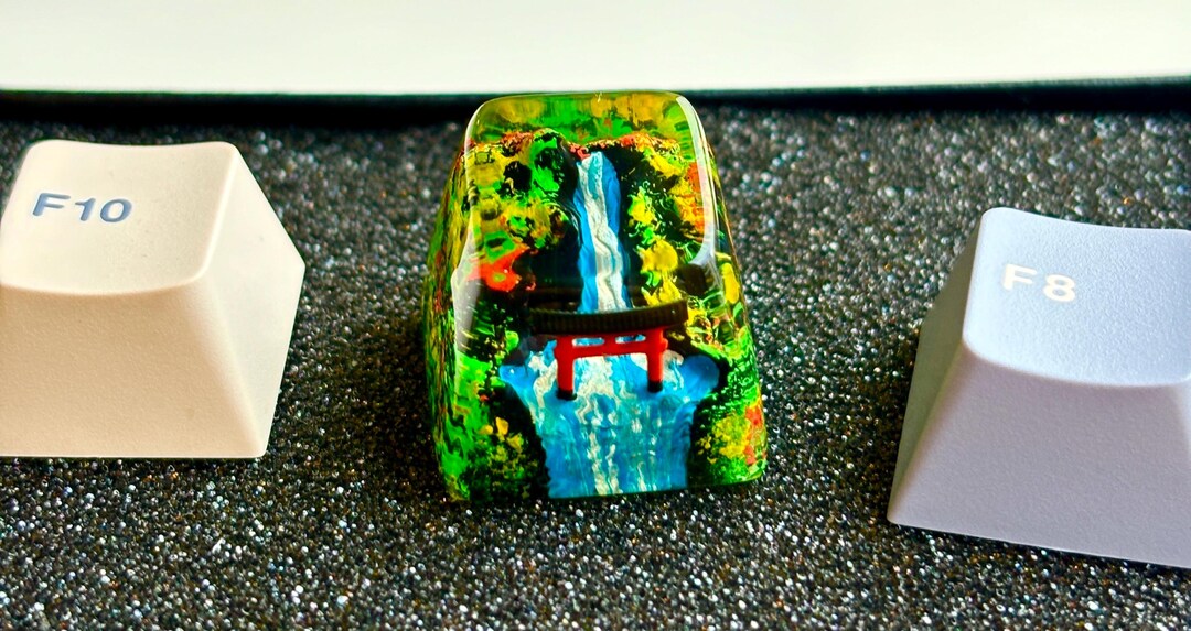 Winter Torii Gate Keycap, Japanese Gate, Artisan Keycap, Keycap for MX ...
