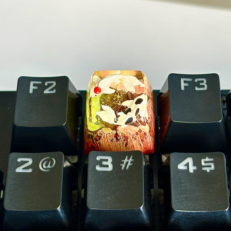 Koi Keycap, Koi Fish Keycap, Custom Keycap, Artisan Keycap, Cherry Mx ...
