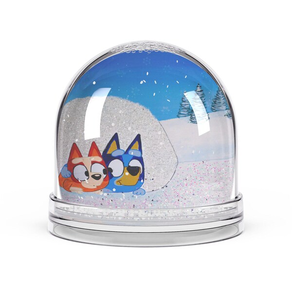 Bluey Snow Globes - Etsy