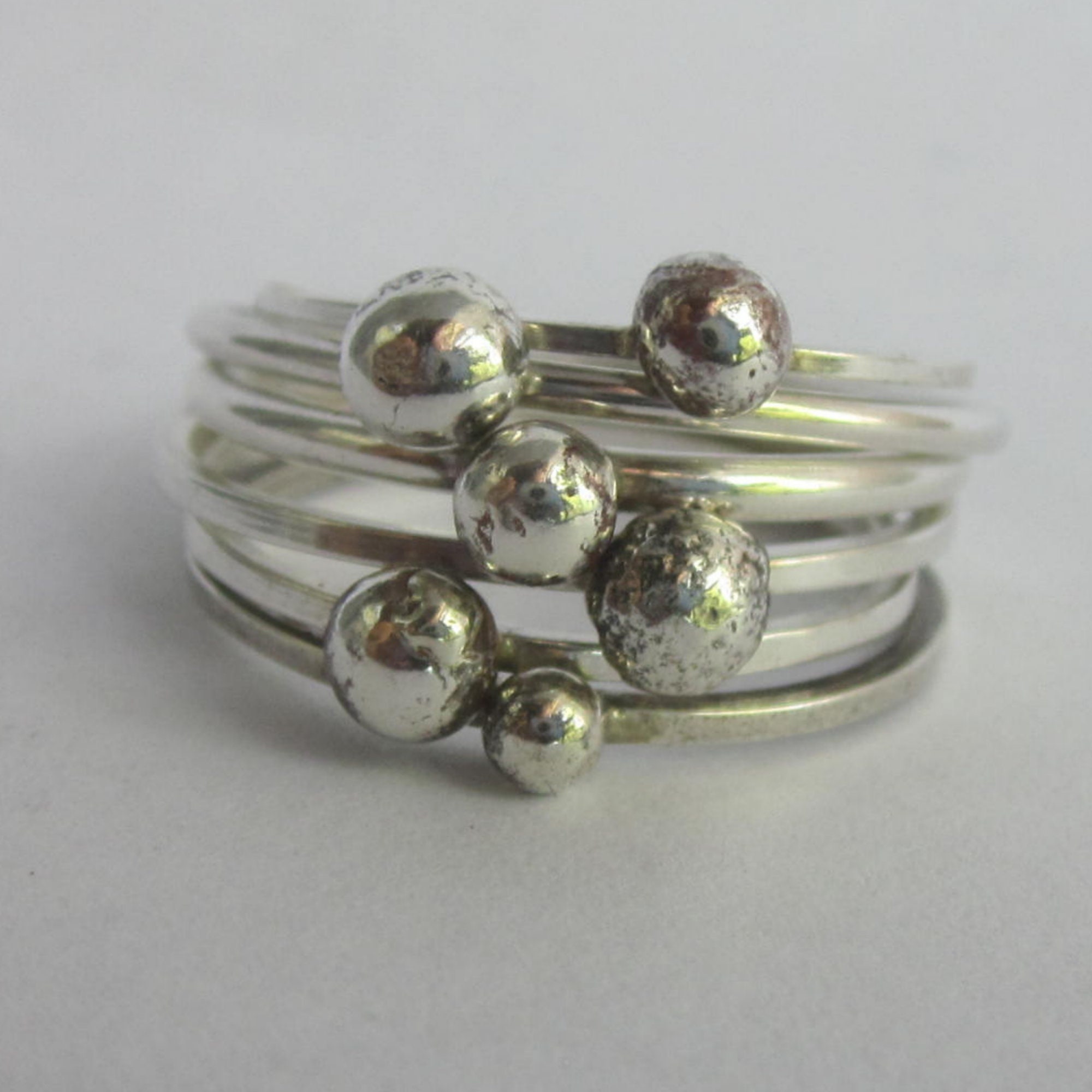 Sterling Silver Stackable Rings // Silver Stacking Rings // - Etsy Israel