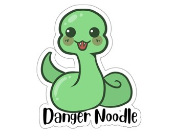 Danger Noodle Snake Sticker - Etsy